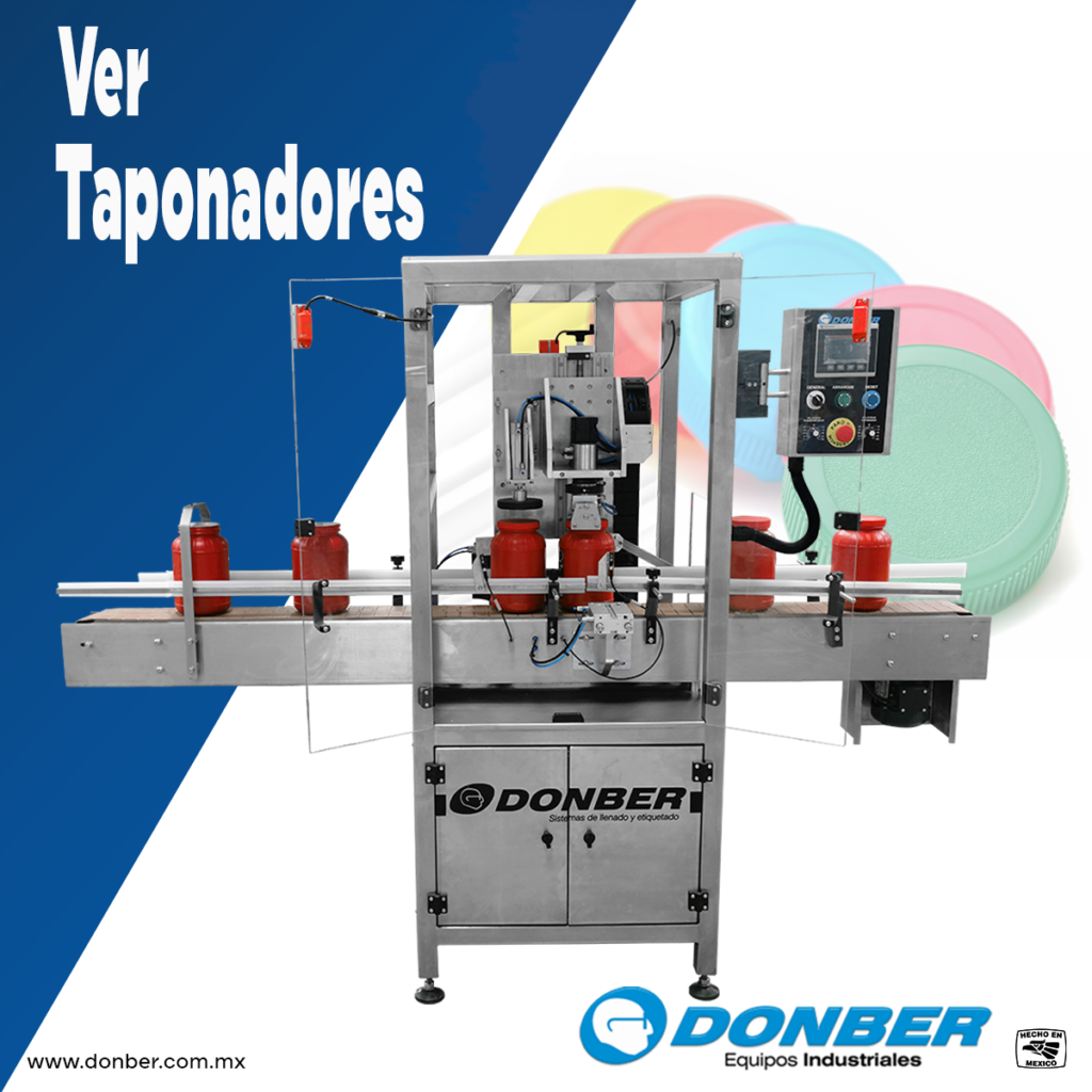 Donber | Maquinas llenadoras, etiquetadoras y cerradores.
